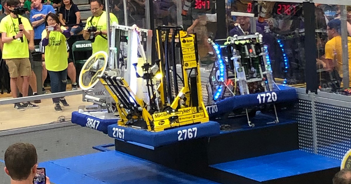 Indiana Robotics Invitational 2019, and What I Learned - Stryke Force