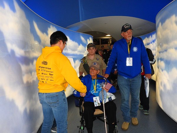 Stryke Force appreciates veterans at Talons Out Honor Flight - Stryke Force